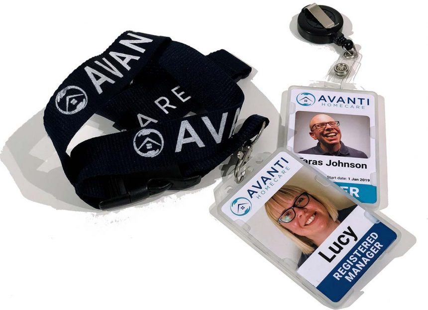 Designing a more client friendly ID card - Avanti Homecare
